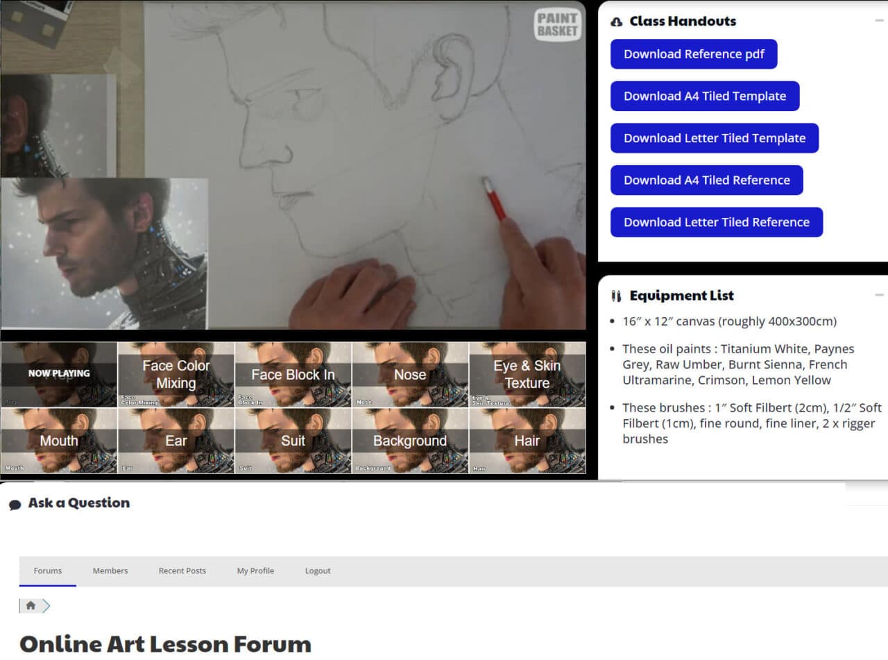 Become a Patron | Online Art Lessons