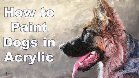 How to Paint Dogs | Online Art Lessons