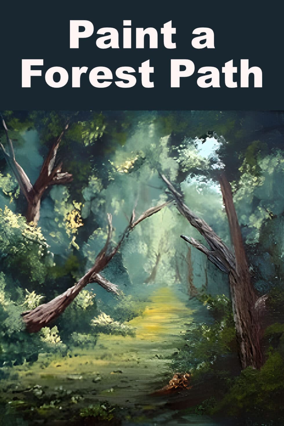 How to Paint a Path in the Forest | Online Art Lessons