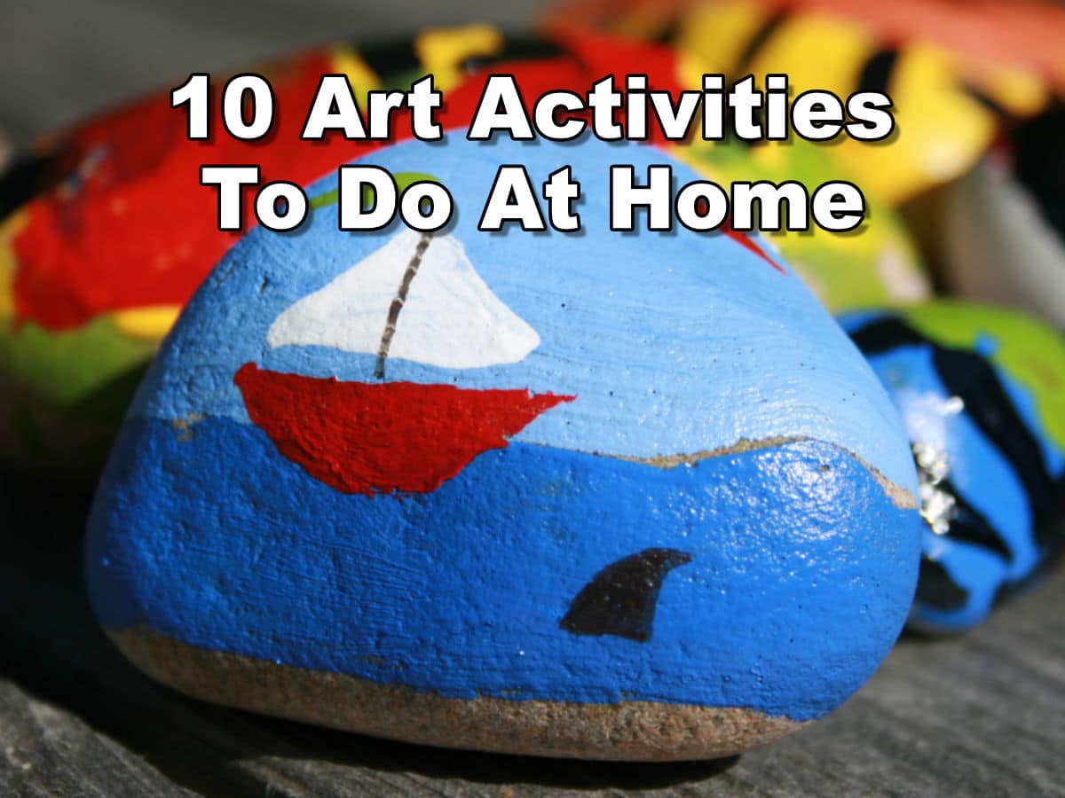 10 Art Activities To Do At Home | Online Art Lessons