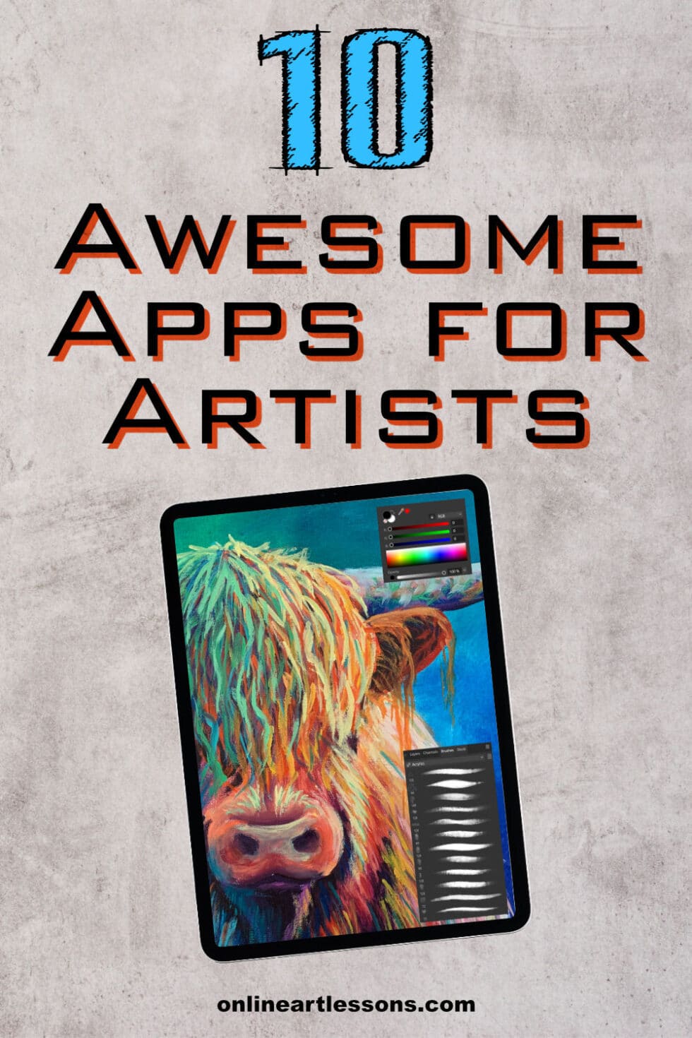 10 Awesome Apps for Artists | Online Art Lessons