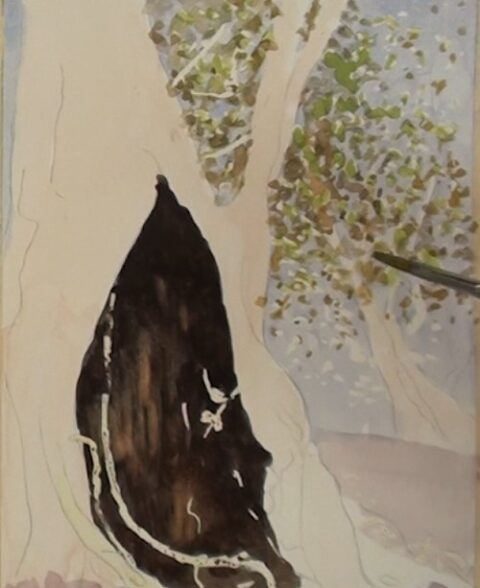 Paint Moss Covered Tree | Online Art Lessons