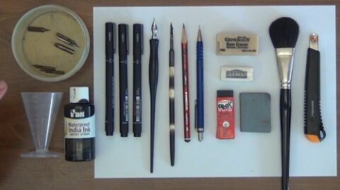 Introduction to Pen and Ink | Online Art Lessons