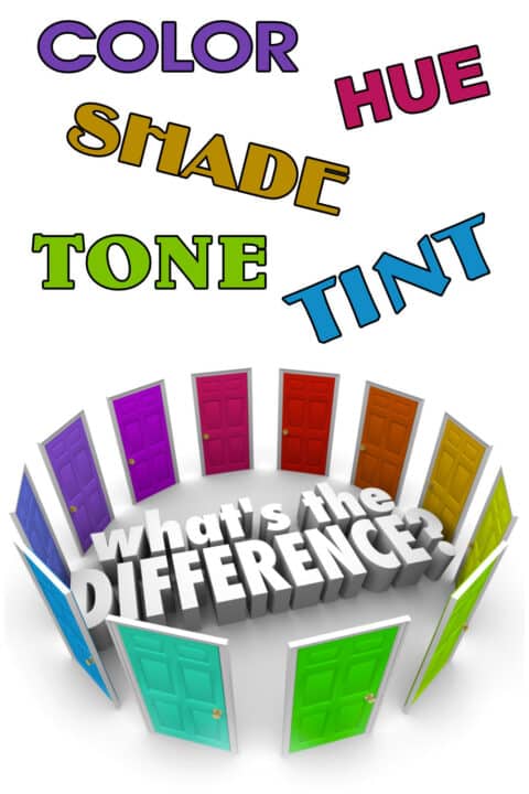Color, Hue, Tint, Tone and Shade – What’s the Difference? | Online Art ...