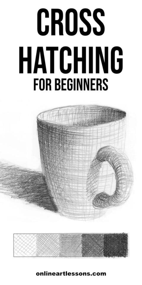 Cross Hatching for Beginners | Online Art Lessons