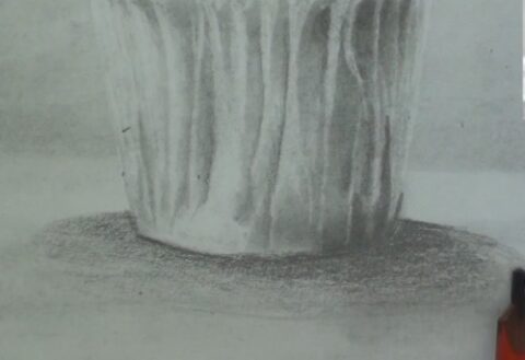 How to Draw a Cupcake in Pencil | Online Art Lessons