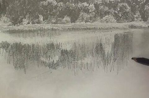 How to Draw Reflective Water | Online Art Lessons