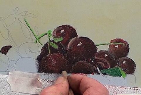 How to Draw Still Life with Fruit in Pastel | Online Art Lessons