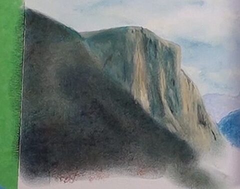 How to Draw Mist in the Valley in Pastel | Online Art Lessons