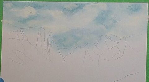 How to Draw Mist in the Valley in Pastel | Online Art Lessons
