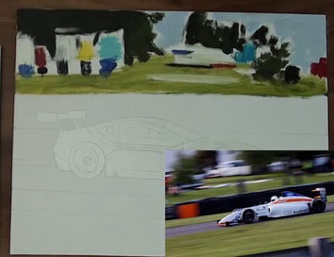 How to Paint a Racing Car in Oil | Online Art Lessons