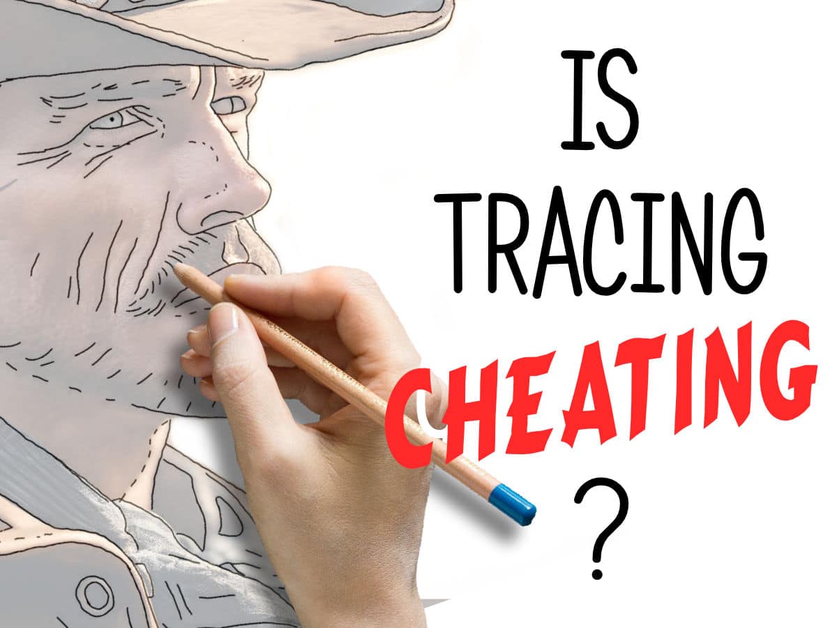 Is Tracing in Art Cheating | Online Art Lessons
