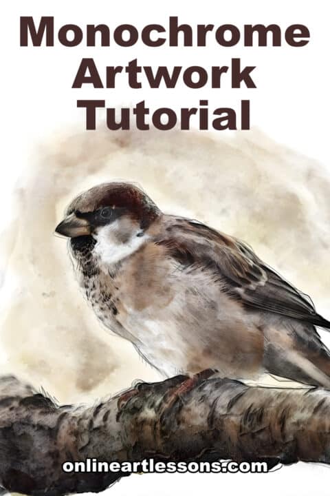 Monochrome Artwork Basics | Online Art Lessons