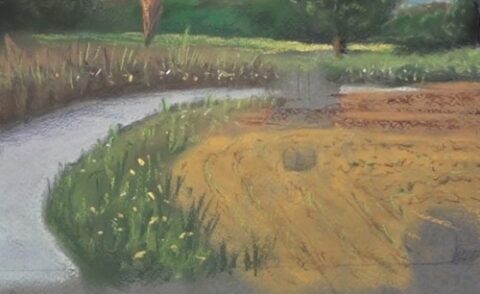 How to Draw Hay Bales in Pastel | Online Art Lessons